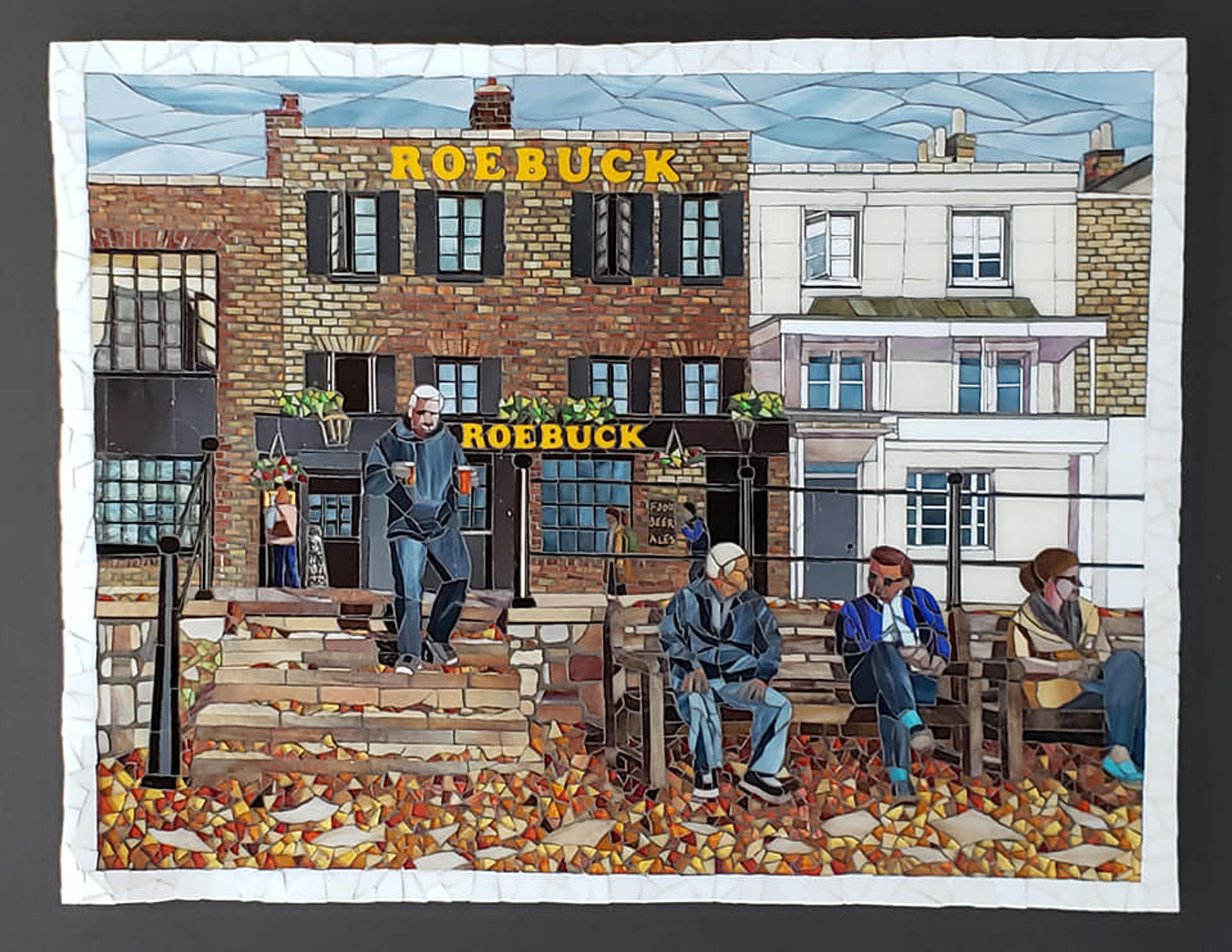 Figurative Mosaics in Stained Glass Workshop | The Stained Glass Association of America